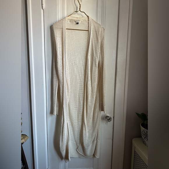 Universal Thread | Sweaters | Universal Thread Cream Long Cardigan ...